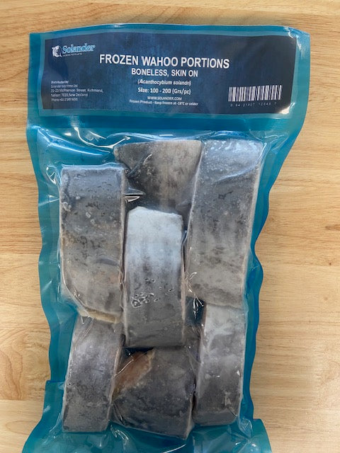 Frozen Wahoo (Ono) Portions 1kg – Oceans North Seafood